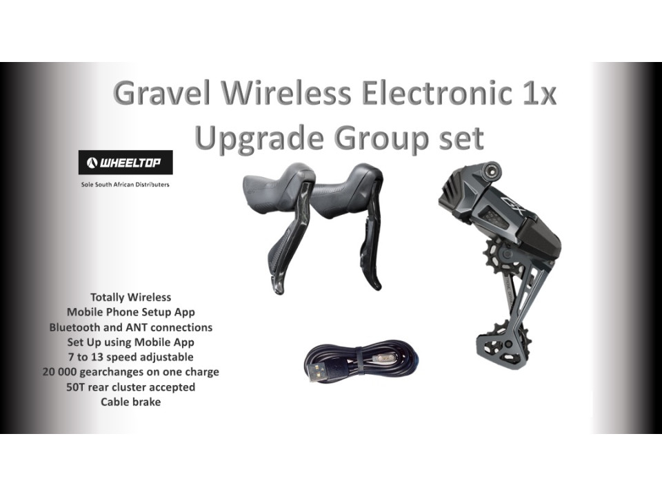 Cycle Crew | Bicycle Parts - GROUP SETS Wheeltop EDS Electronic Gravel 1x12 GX-RX6601-SGS ...